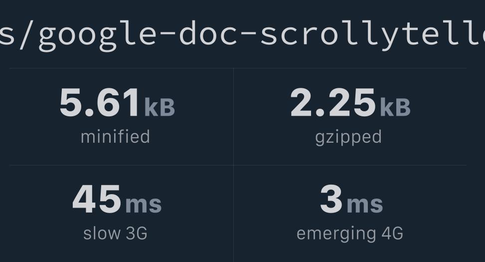 @abcnews/google-doc-scrollyteller v1.0.1 Bundlephobia