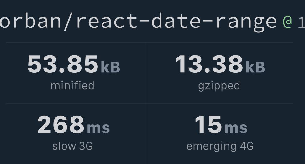 @balazsorban/react-date-range v1.0.0-beta Bundlephobia