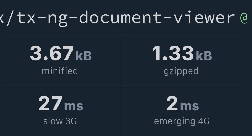 @bjoerntx/tx-ng-document-viewer v28.0.0-beta Bundlephobia