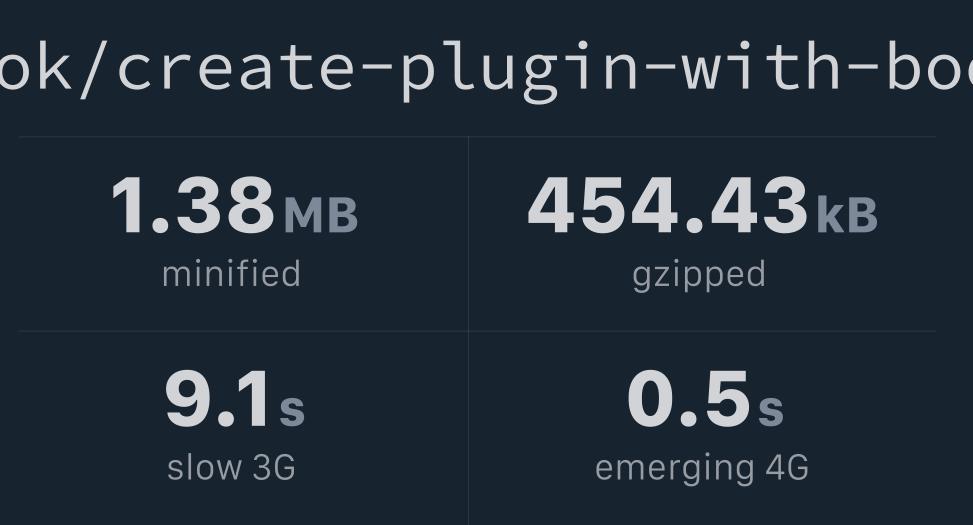 @blockhandbook/create-plugin-with-bootstrap Bundlephobia