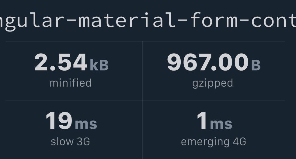 @blungo/angular-material-form-controls v0.0.2 Bundlephobia