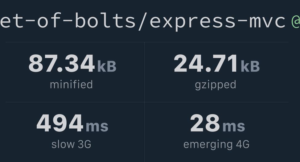 @bucket-of-bolts/express-mvc Bundlephobia