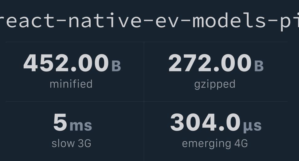 @coawazie/react-native-ev-models-picker Bundlephobia