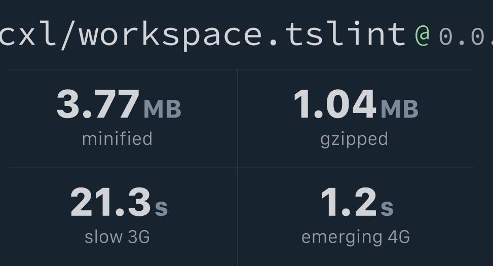 @cxl/workspace.tslint v0.0.1 Bundlephobia