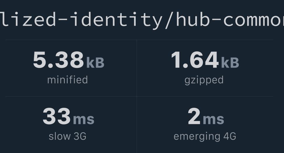 @decentralized-identity/hub-common-js Bundlephobia