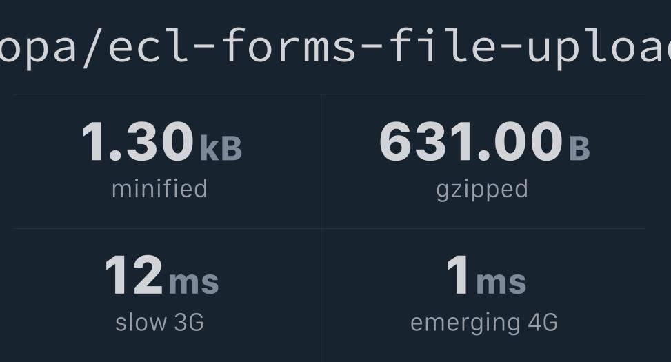 @ec-europa/ecl-forms-file-uploads Bundlephobia