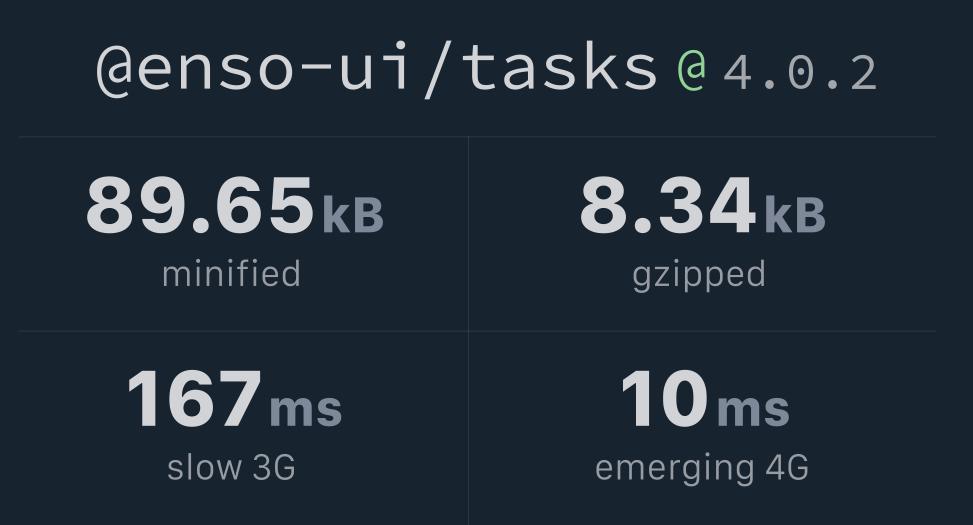 @enso-ui/tasks Bundlephobia