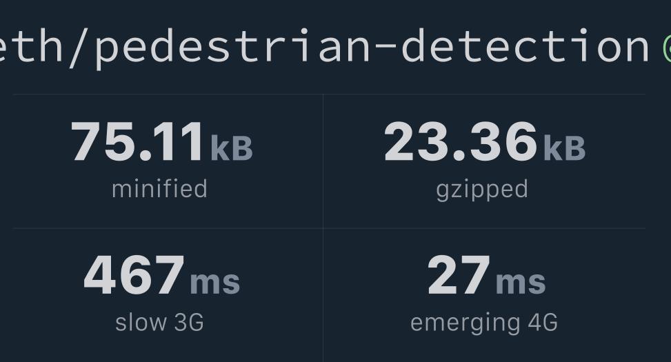 @erceth/pedestrian-detection Bundlephobia