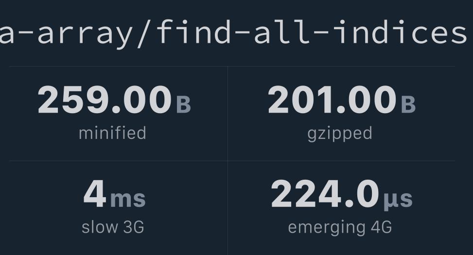 extra-array-find-all-indices-bundlephobia