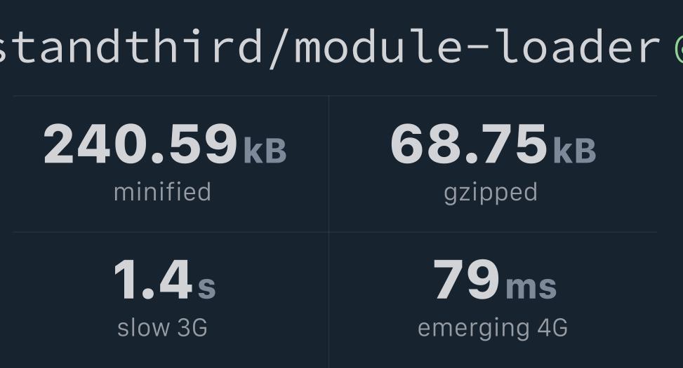 @firstandthird/module-loader Bundlephobia