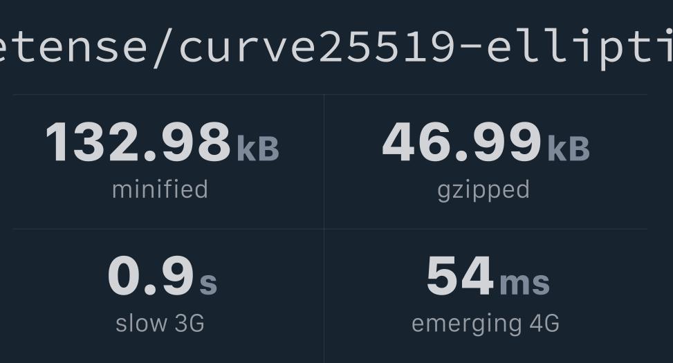 @futuretense/curve25519-elliptic Bundlephobia