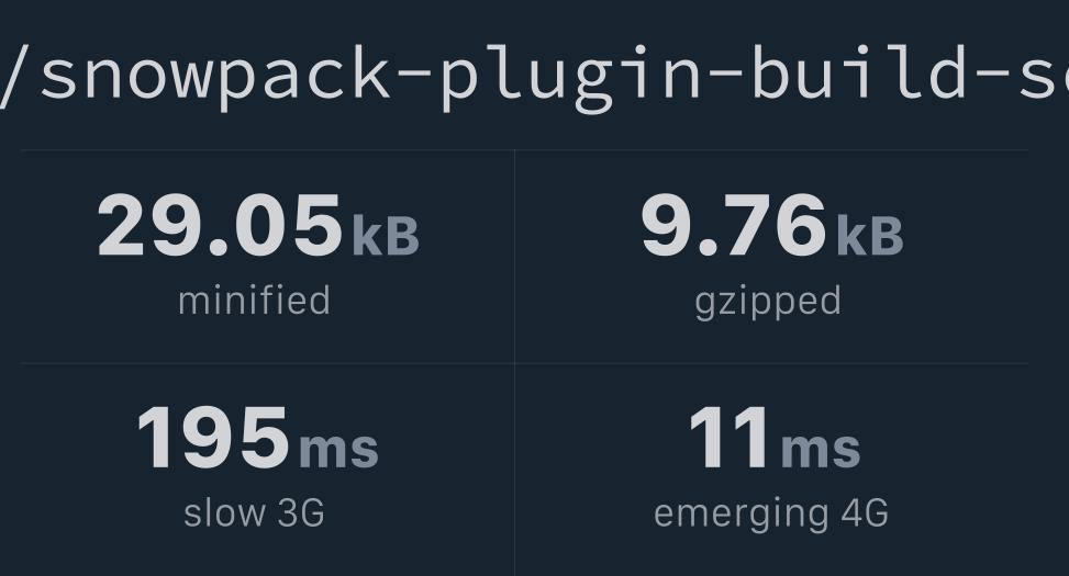 @hisystems/snowpack-plugin-build-script v2.0.7 Bundlephobia