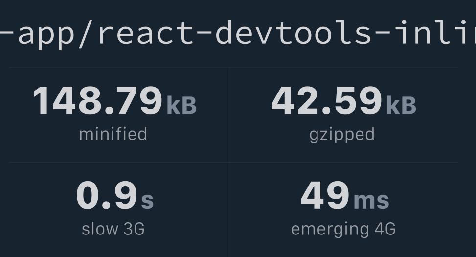@iteria-app/react-devtools-inline Bundlephobia
