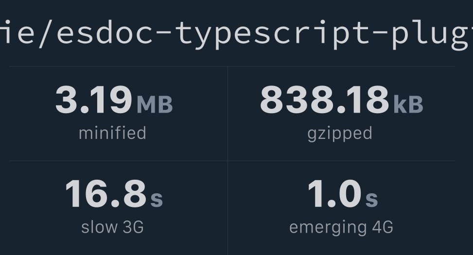 @itsjamie/esdoc-typescript-plugin Bundlephobia