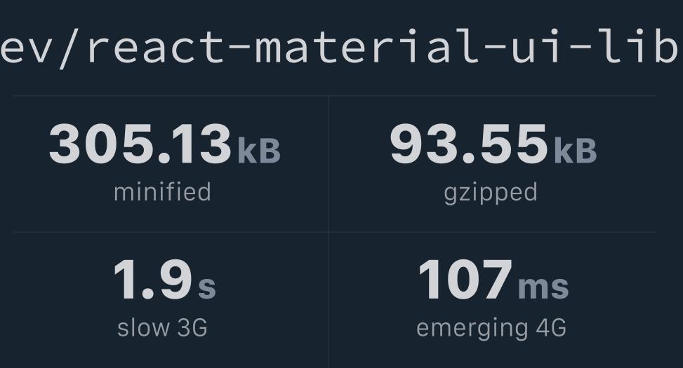 @jayjonesdev/react-material-ui-library Bundlephobia