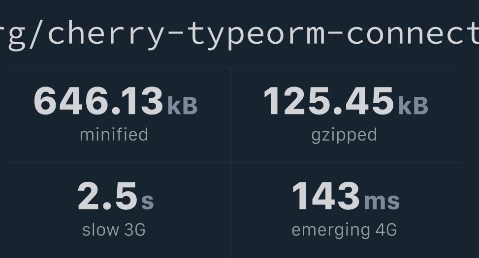 @lund-org/cherry-typeorm-connector Bundlephobia