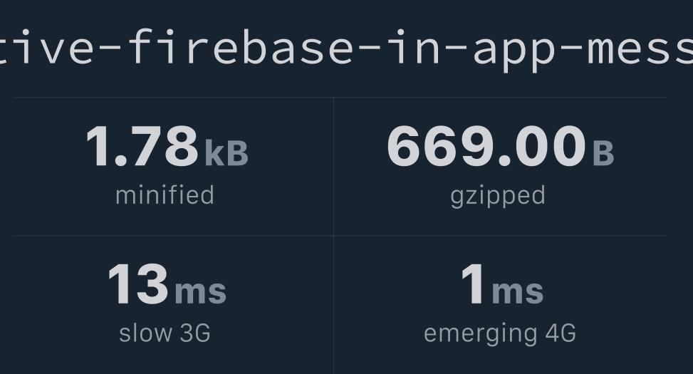 @minding/react-native-firebase-in-app-messaging Bundlephobia