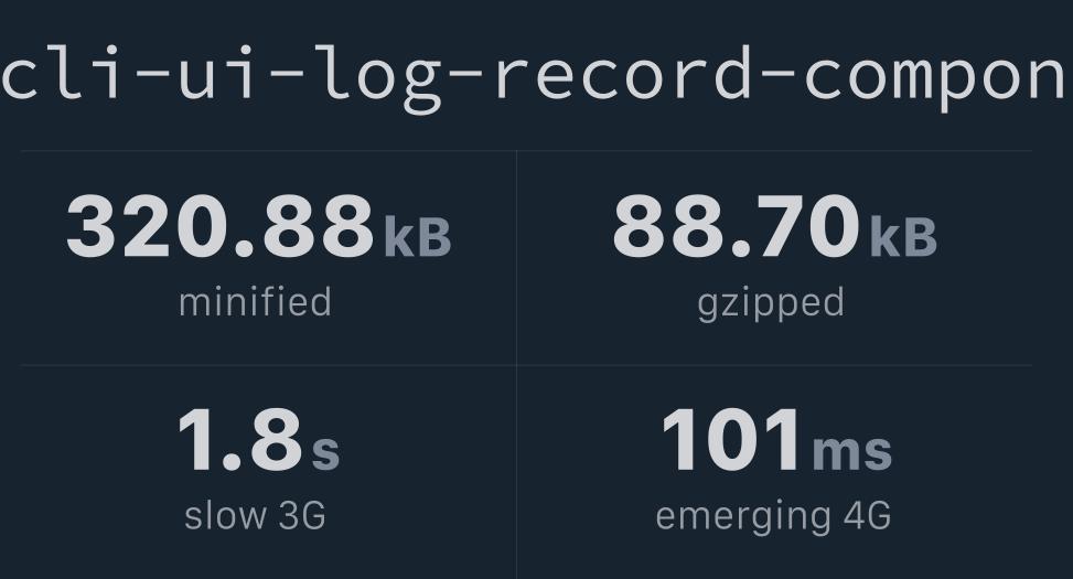 Monstrscli Ui Log Record Component Bundlephobia