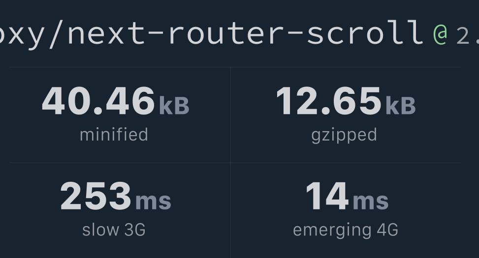 @moxy/next-router-scroll Bundlephobia