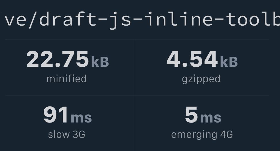 @next-interactive/draft-js-inline-toolbar-plugin v2.0.5 Bundlephobia