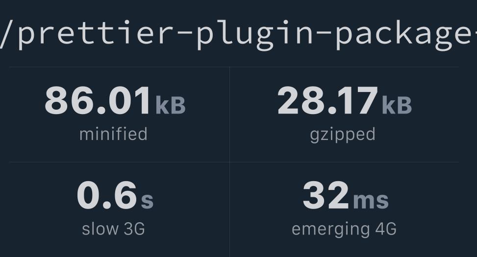 @nice-move/prettier-plugin-package-json Bundlephobia