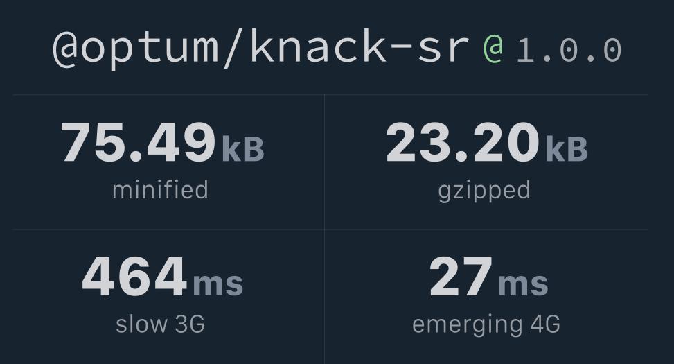 @optum/knack-sr v1.0.0 Bundlephobia