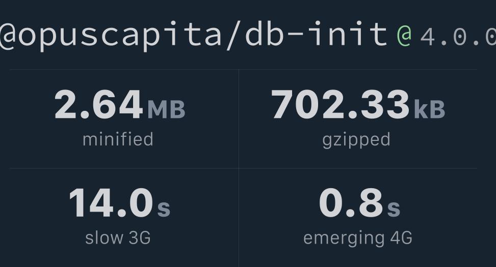 @opuscapita/db-init v4.0.0 Bundlephobia