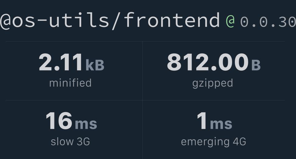 @os-utils/frontend v0.0.30 Bundlephobia