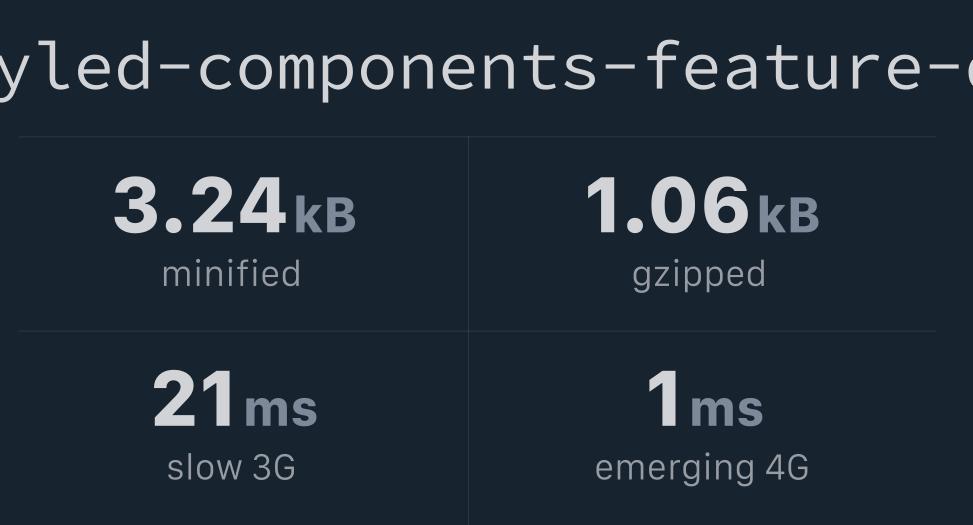 @plumbblake/styled-components-feature-detection Bundlephobia