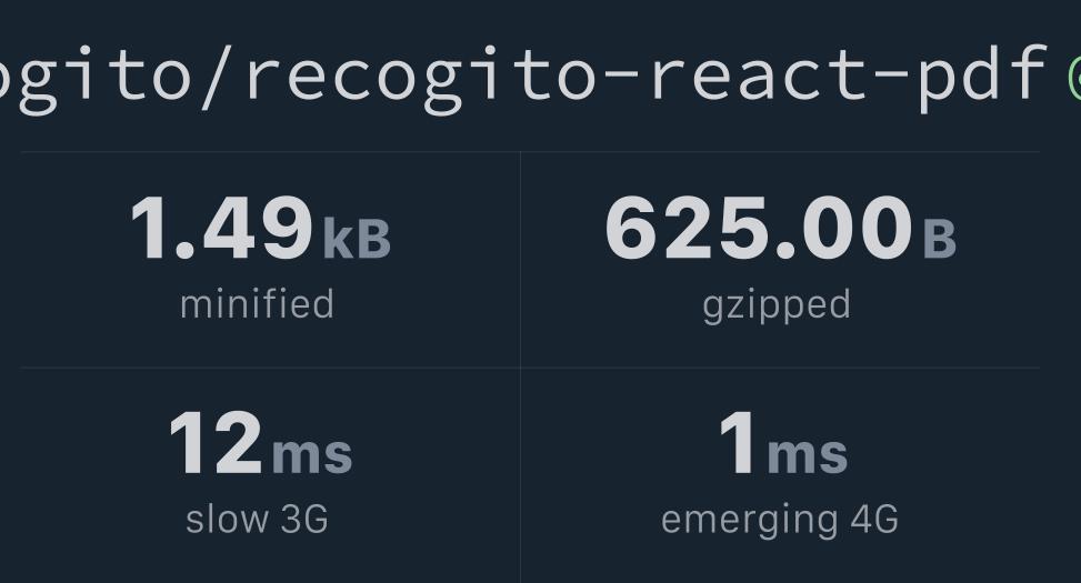 @recogito/recogito-react-pdf Bundlephobia