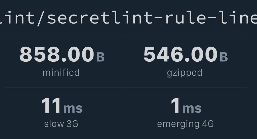 @secretlint/secretlint-rule-linear v9.0.0 Bundlephobia