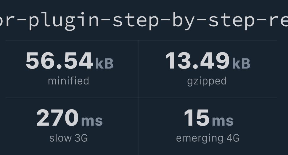 @serlo/editor-plugin-step-by-step-renderer Bundlephobia