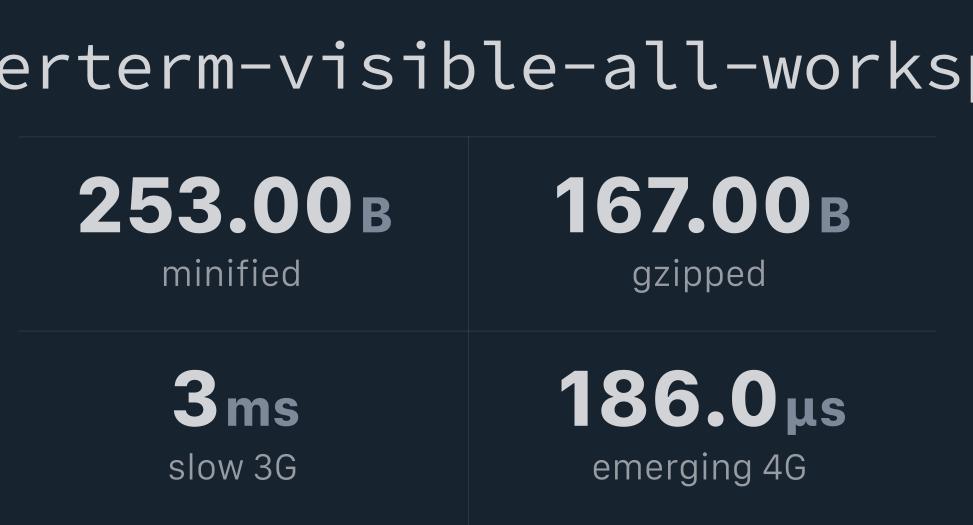 @sliv/hyperterm-visible-all-workspace Bundlephobia
