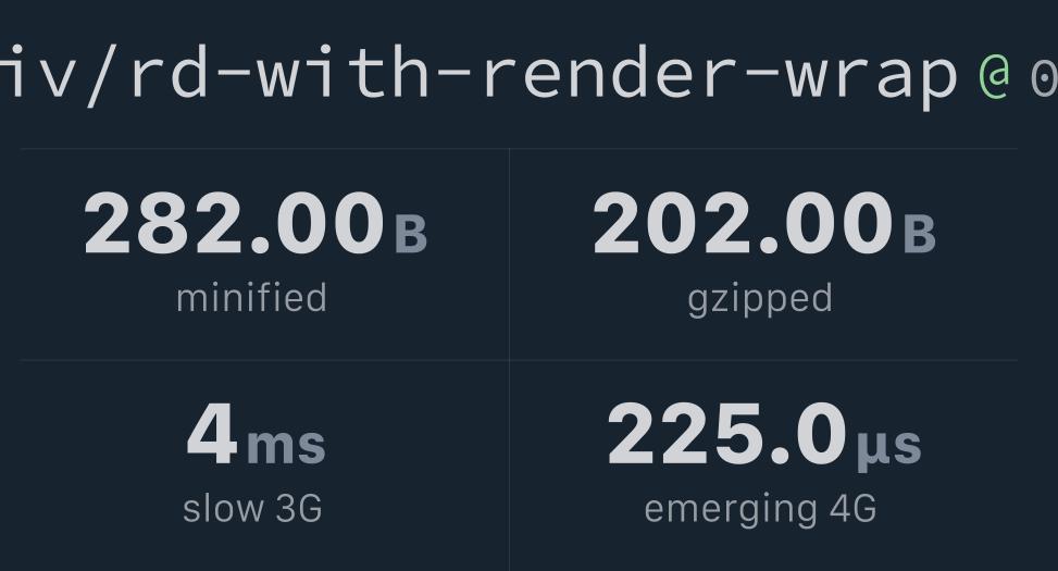 @sliv/rd-with-render-wrap Bundlephobia