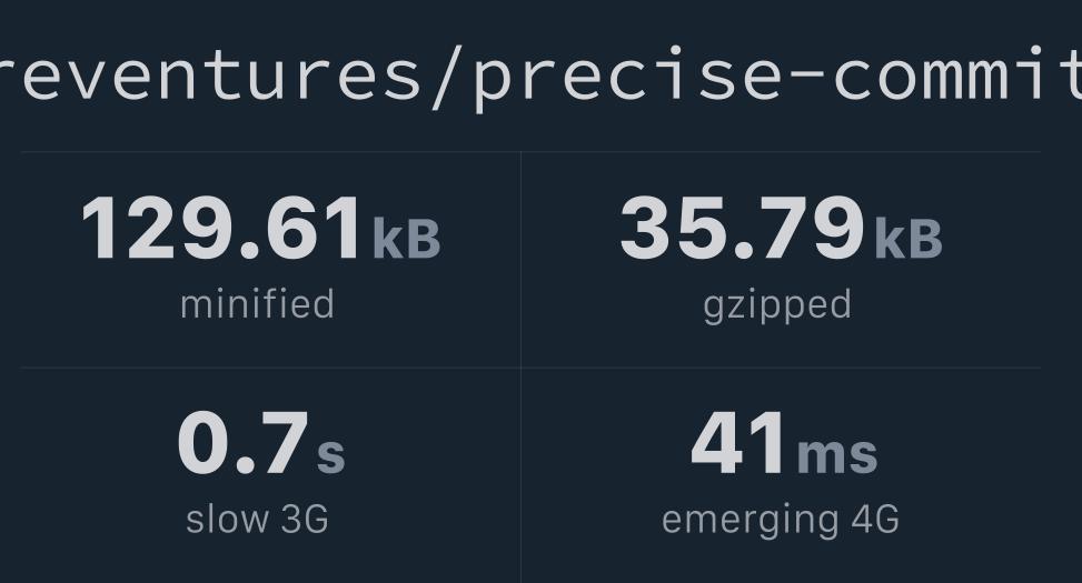 @softwareventures/precise-commits v4.0.15 Bundlephobia