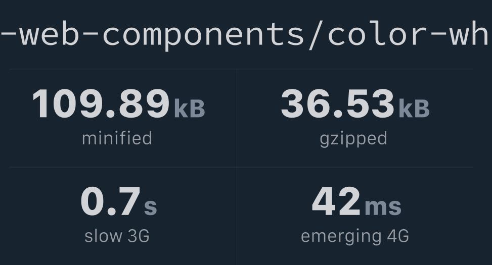 @spectrum-web-components/color-wheel Bundlephobia