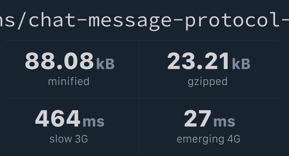 @stefancfuchs/chat-message-protocol-client Bundlephobia