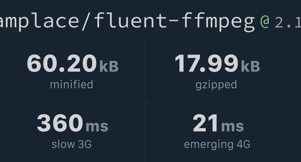@streamplace/fluent-ffmpeg Bundlephobia