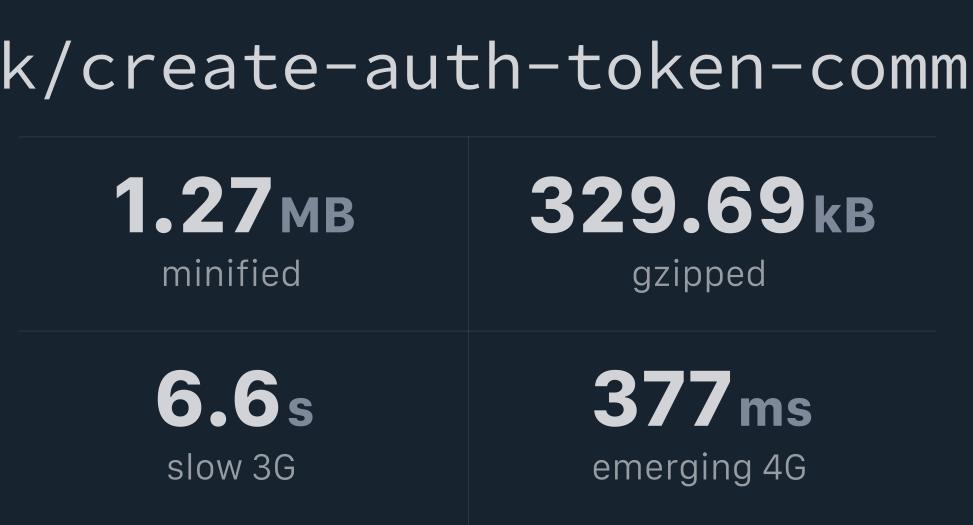 Sustainer Networkcreate Auth Token Command Handler Bundlephobia 9810