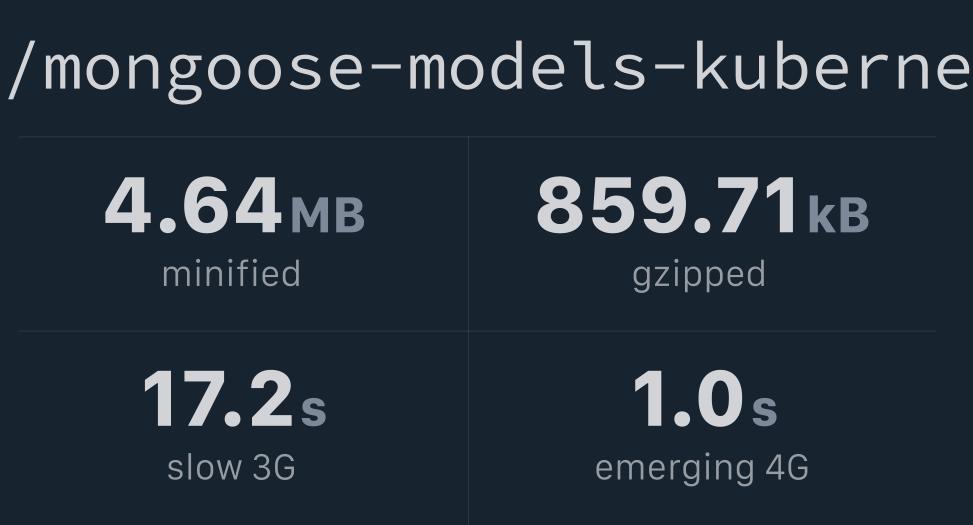 @tenlastic/mongoose-models-kubernetes Bundlephobia