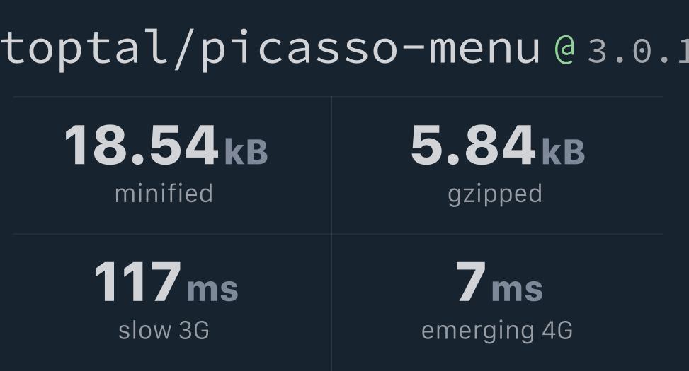 @toptal/picasso-menu v3.0.14 Bundlephobia