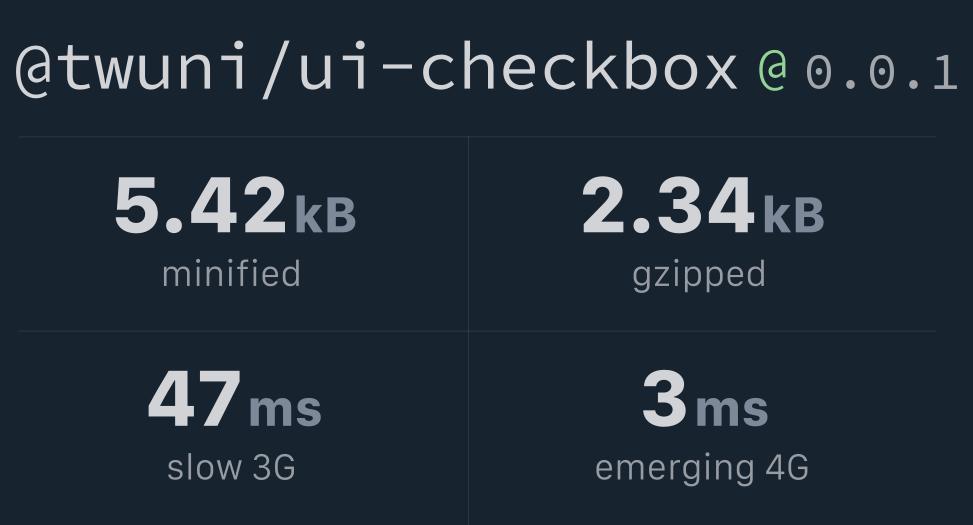 @twuni/ui-checkbox v0.0.1 Bundlephobia