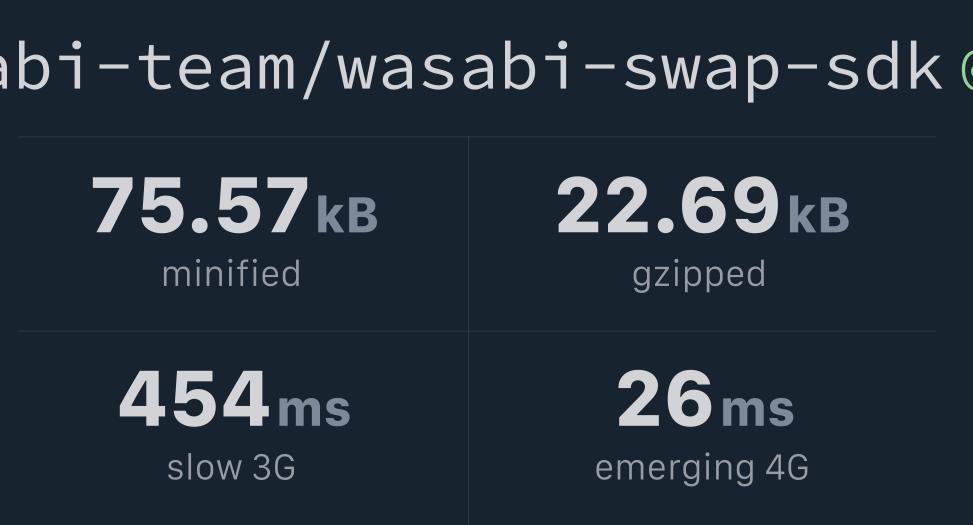 @wasabi-team/wasabi-swap-sdk Bundlephobia