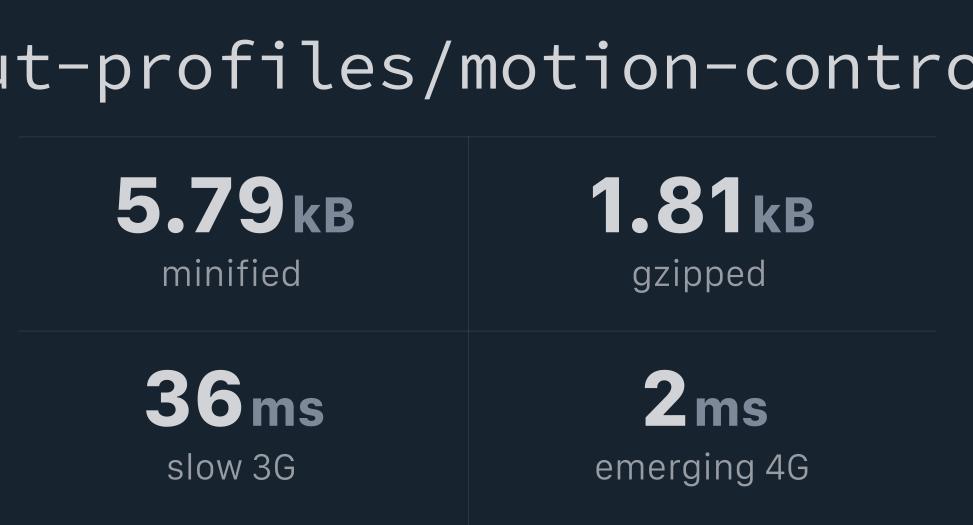 @webxr-input-profiles/motion-controllers Bundlephobia