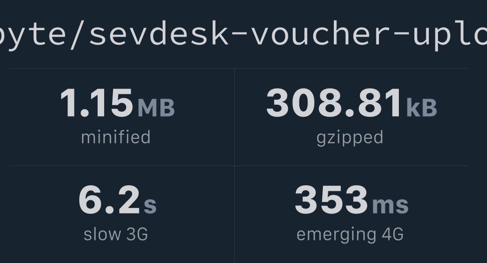 @wertarbyte/sevdesk-voucher-upload Bundlephobia