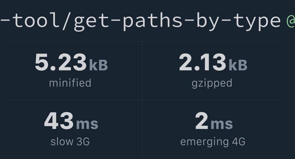 @yarn-tool/get-paths-by-type Bundlephobia