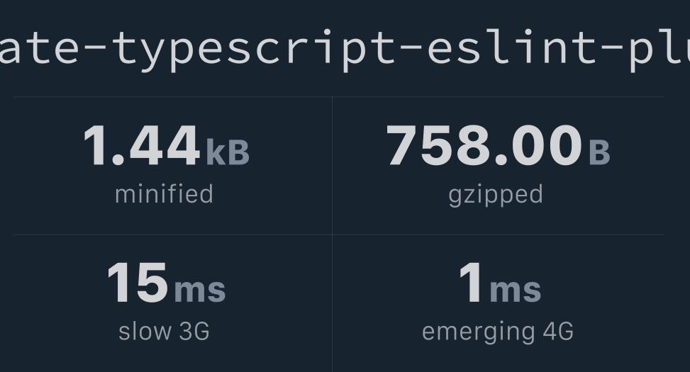 cnp-template-typescript-eslint-plugin Bundlephobia