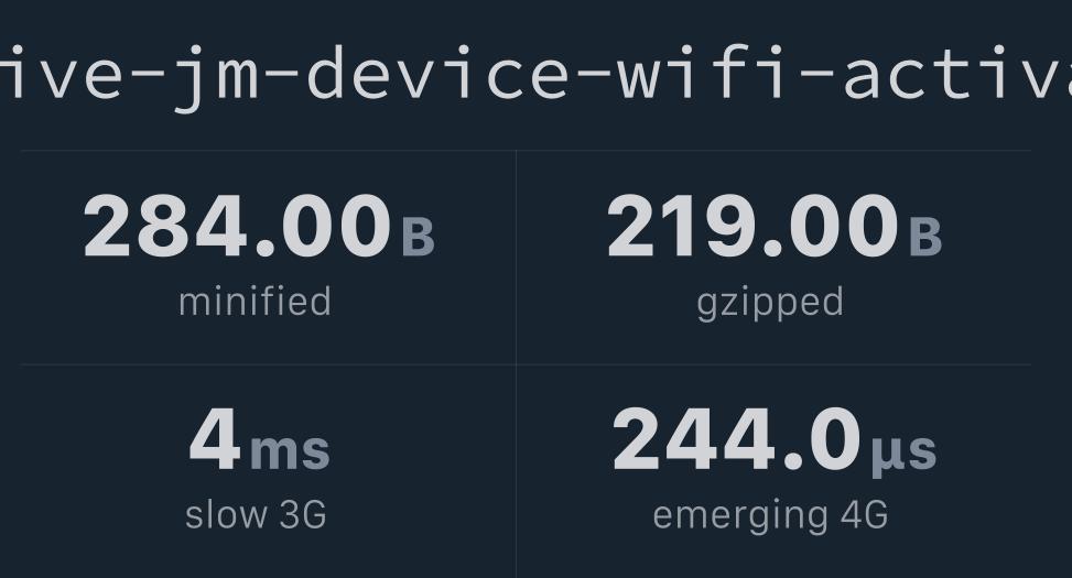 react-native-jm-device-wifi-activator Bundlephobia